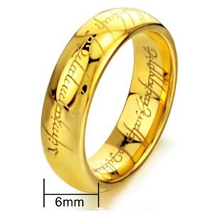 Jewelry | New 18kt Gold Lord Of The Rings Hobbit Ring Band | Poshmark
